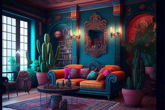 Maximalist Living Room: Every thing you need to know about - ScDecorum