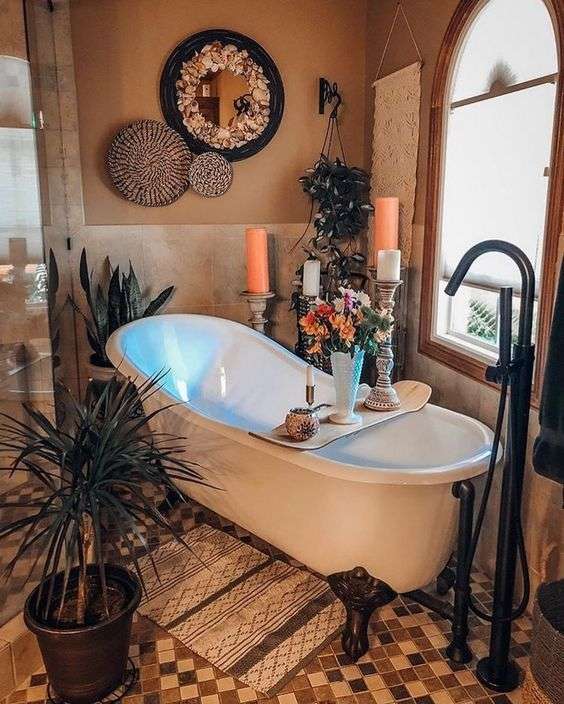 21 secrets of the Bohemian bathroom success - ScDecorum
