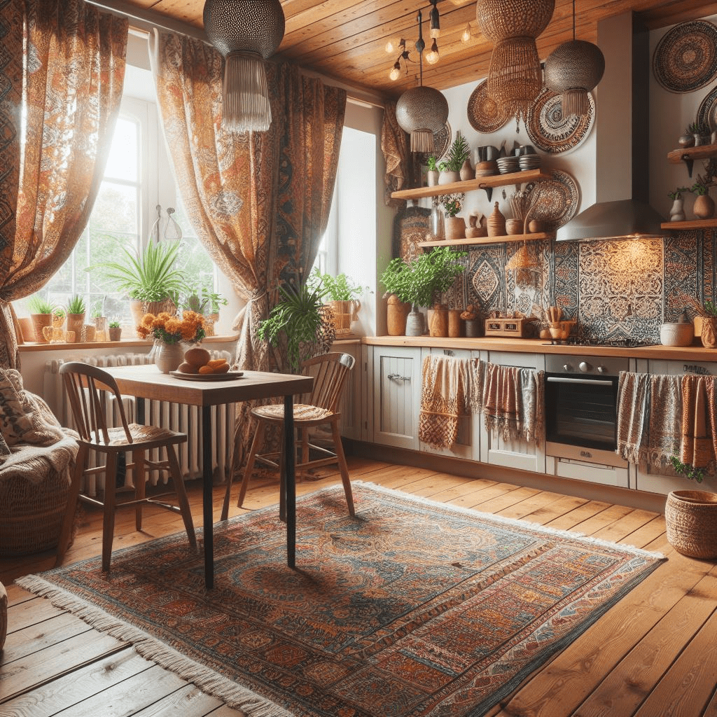 21+ Amazing Bohemian Kitchens Ideas in 2024