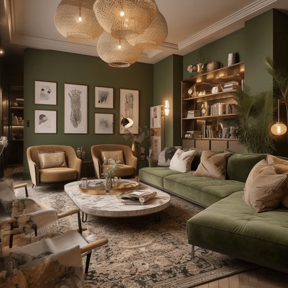 What Colors Go With Olive Green for Stunning Home Decor!