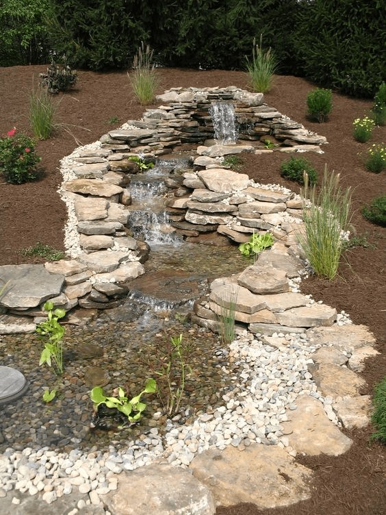15 Front Yard Dry Creek Bed Landscaping - Photos & Ideas